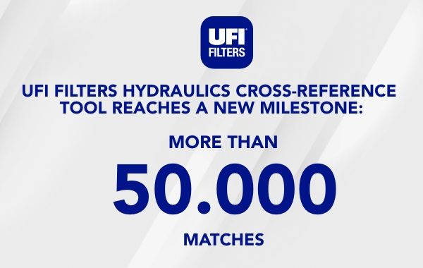 UFI Filters Hydraulics Cross Reference: more than 50,000 matches