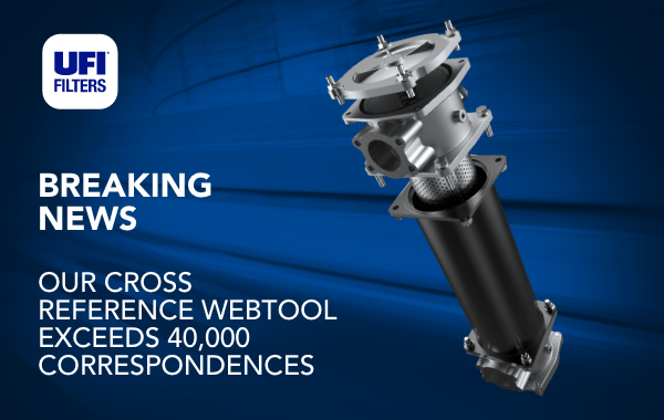 UFI Filters Hydraulics Cross Reference exceeds 40,000 matches