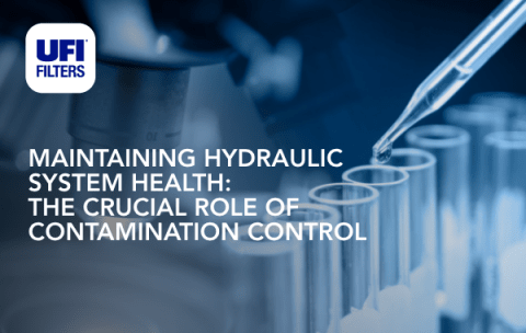 The crucial role of contamination control for hydraulic system health