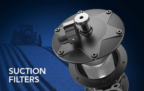 What is the purpose of suction filters?